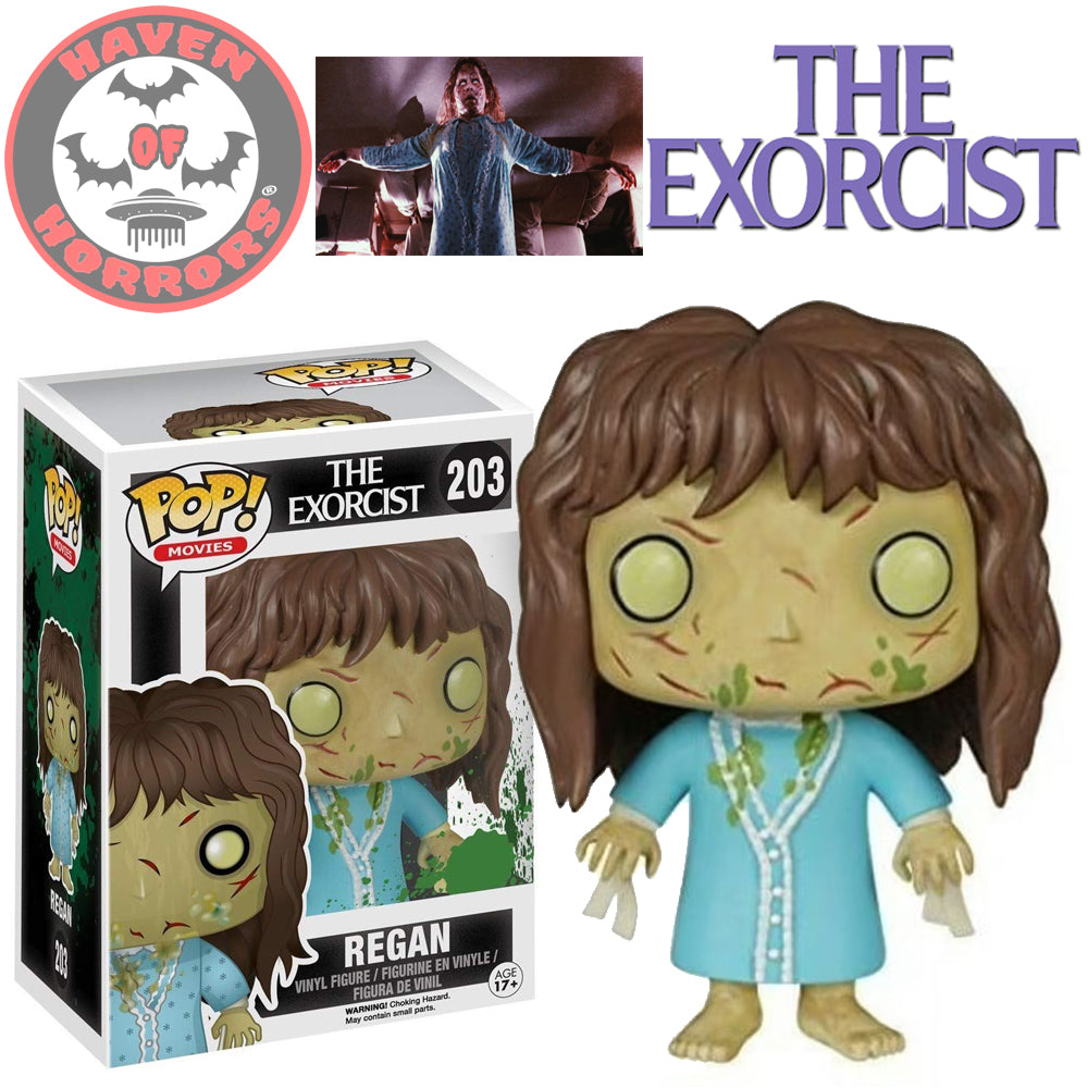 The Exorcist Regan Pop! Vinyl Figure #203 – Haven of Horrors