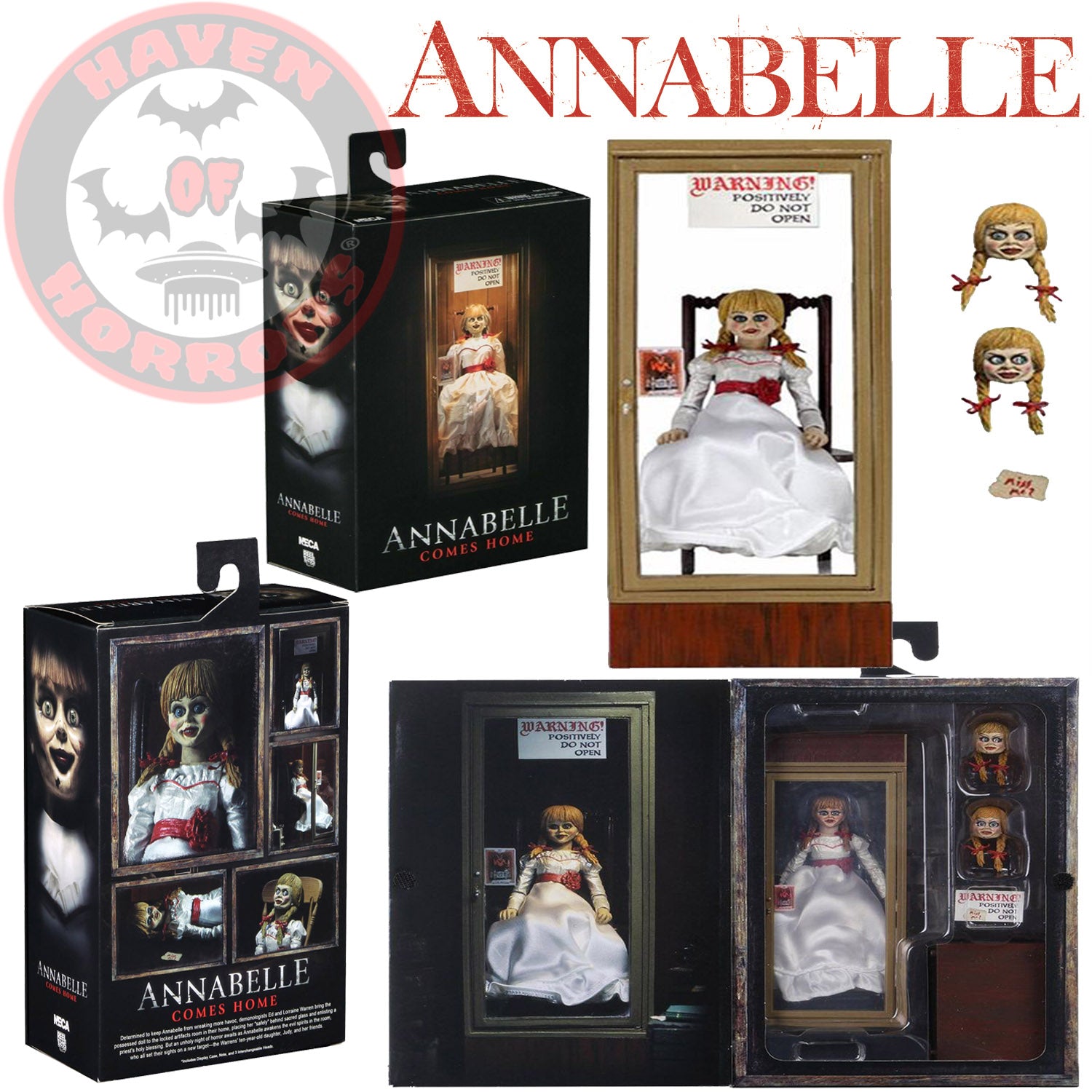 Annabelle Comes Home Ultimate Annabelle 7-Inch Scale Action Figure ...