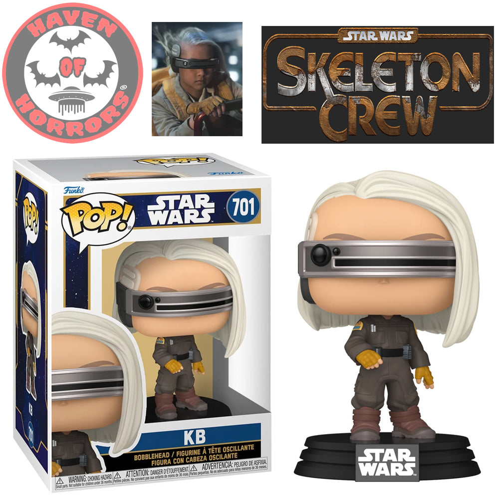 Star Wars: Skeleton Crew KB Funko Pop! Vinyl Figure #701 – Haven of Horrors